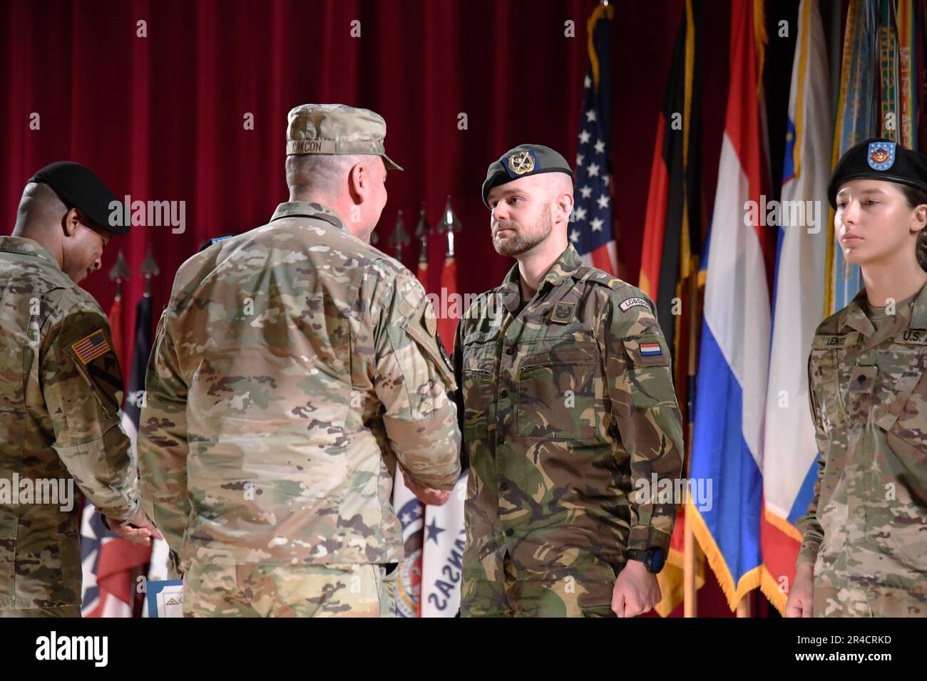 U.S. and multinational Soldiers assigned to various units within U.S ...