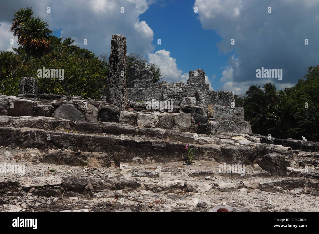 25 de mayo de 2023 en Cancún, Quintana Roo: Zona Arqueológica “El Meco ...