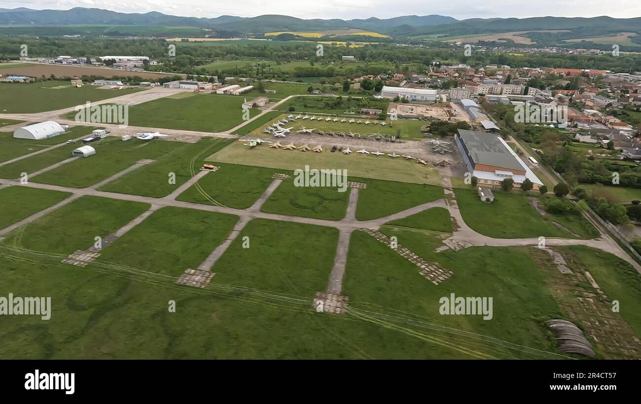 Old military aircrafts displayed at the Military History Museum located ...
