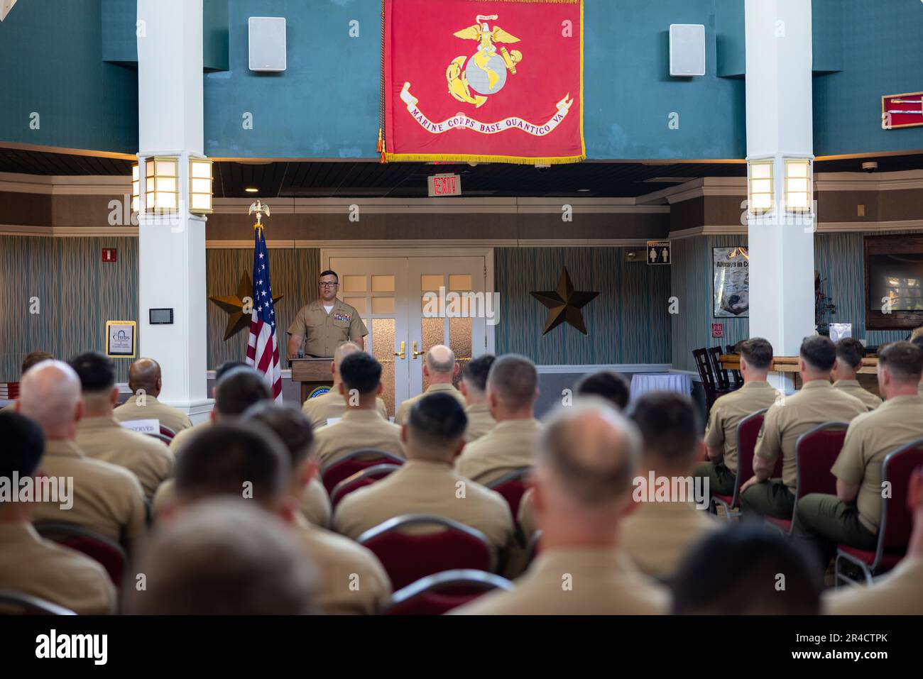 U.S. Marine Corps Col. Gregory Jones, commanding officer with Weapons ...