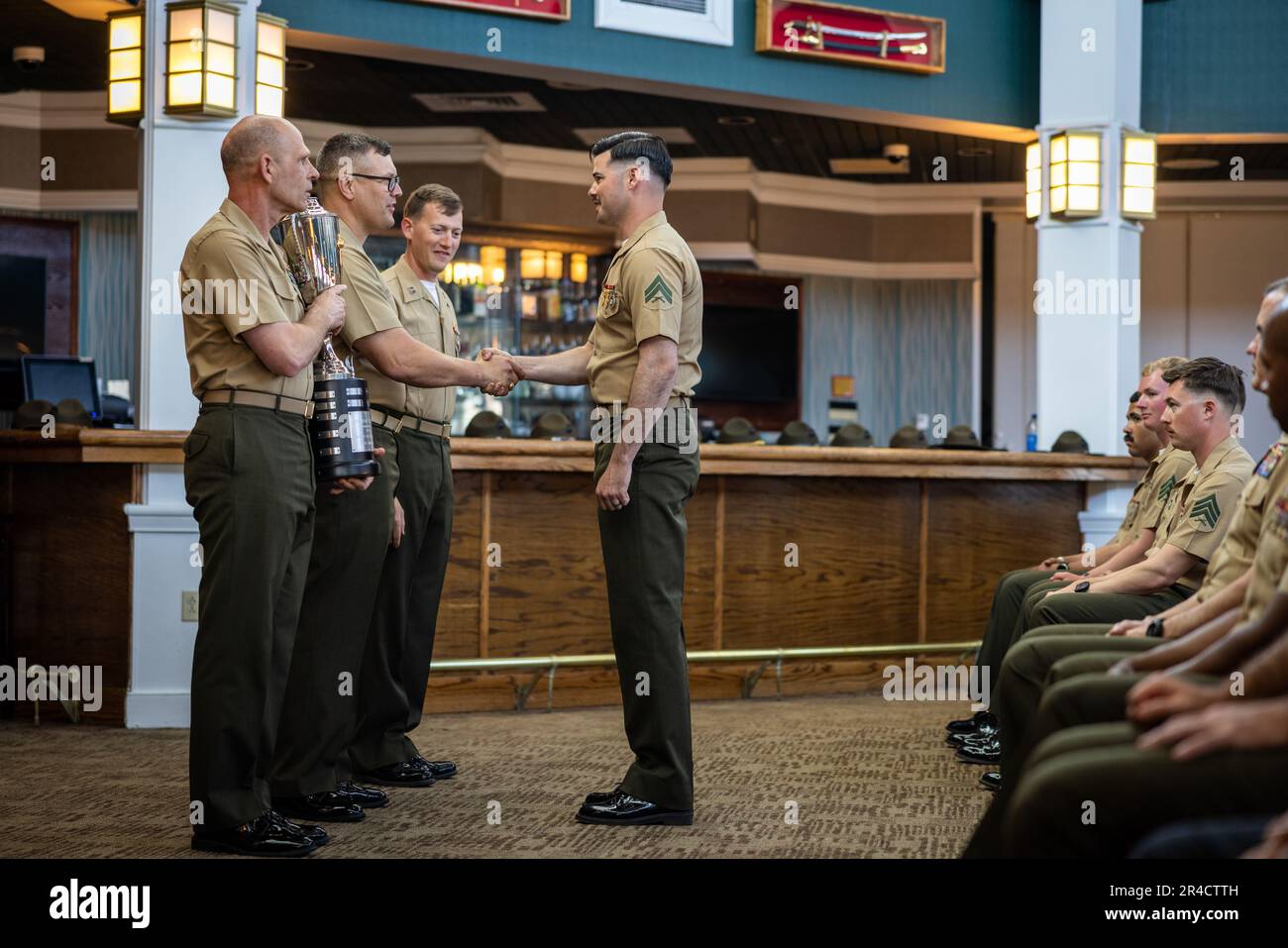 U.S. Marine Corps Lt. Gen. Kevin Iiams, commanding general with ...