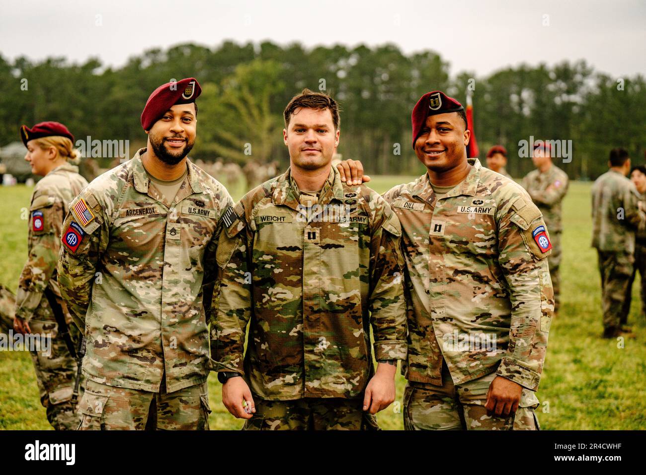 Paratroopers across the 82nd Airborne Division finish the 12 mile road ...