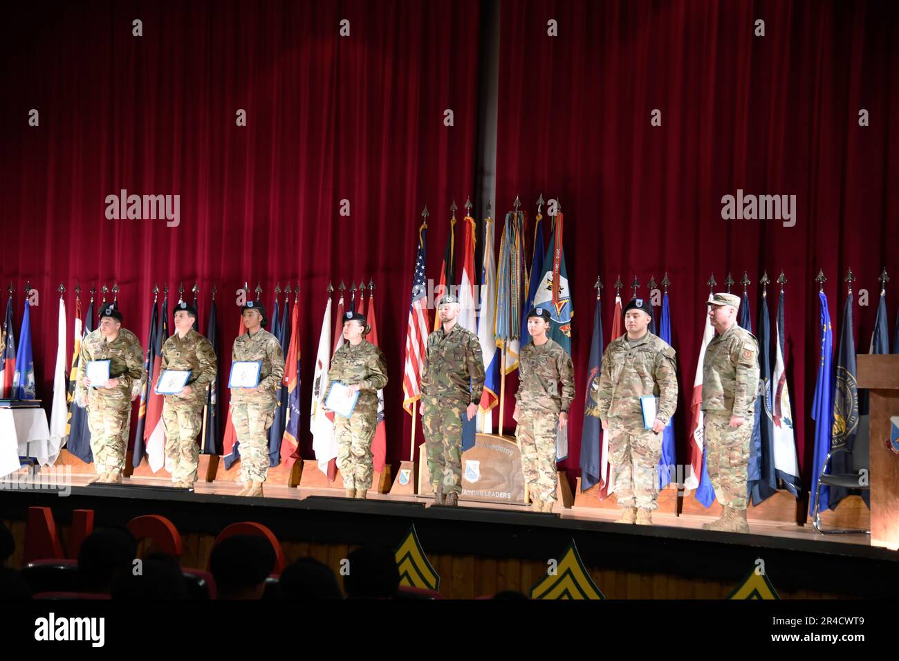 U.S. and multinational Soldiers assigned to various units within U.S ...