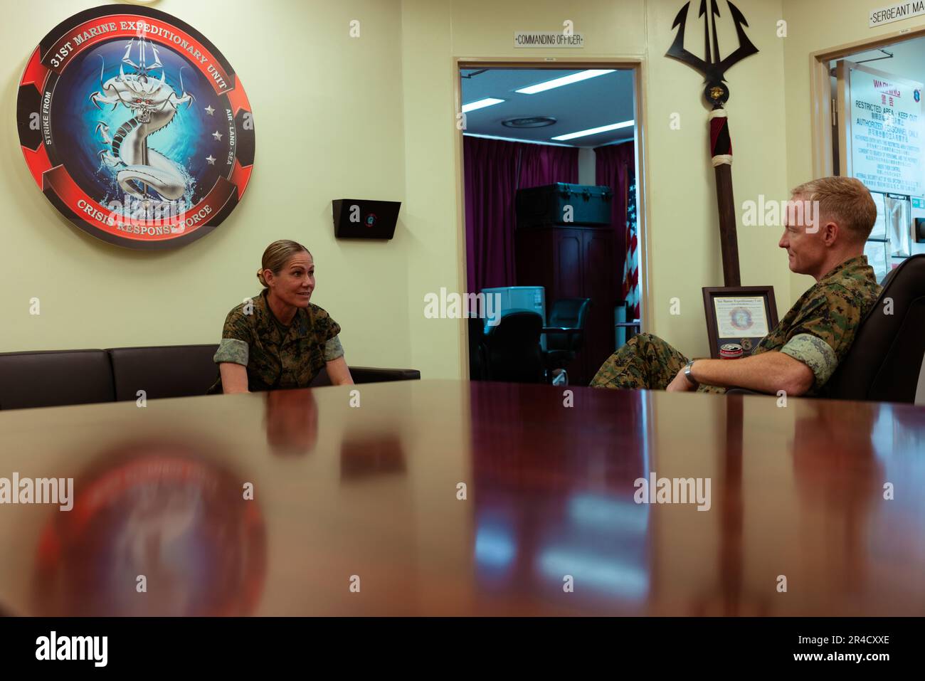 U.S. Marine Corps Sgt. Maj. Joy Kitashima, III Marine Expeditionary ...