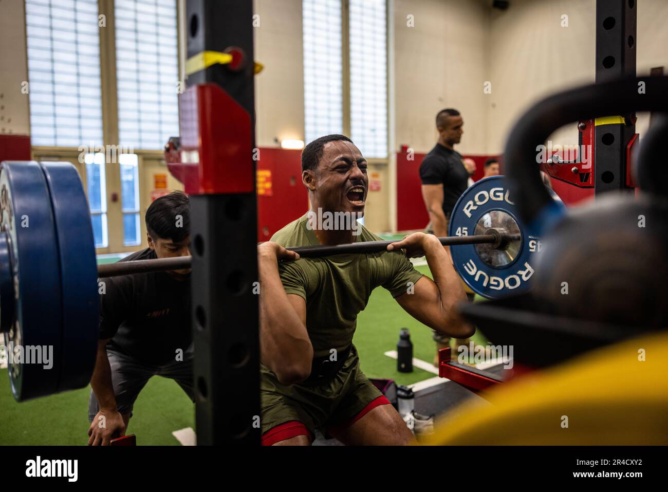 U.S. Marine Corps Cpl. Xavier Abreu, an ammunition technician with The ...