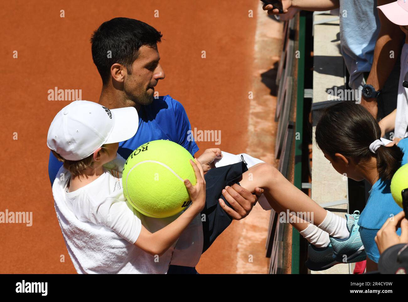 Paris, France. 27th May, 2023. Roland Garros Paris French Open 2023 ...