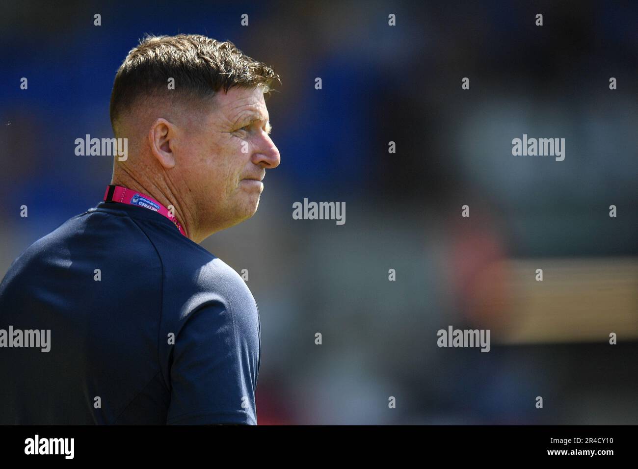 York, England - 26th May 2023 - Allan Coleman Head Coach of Swinton ...