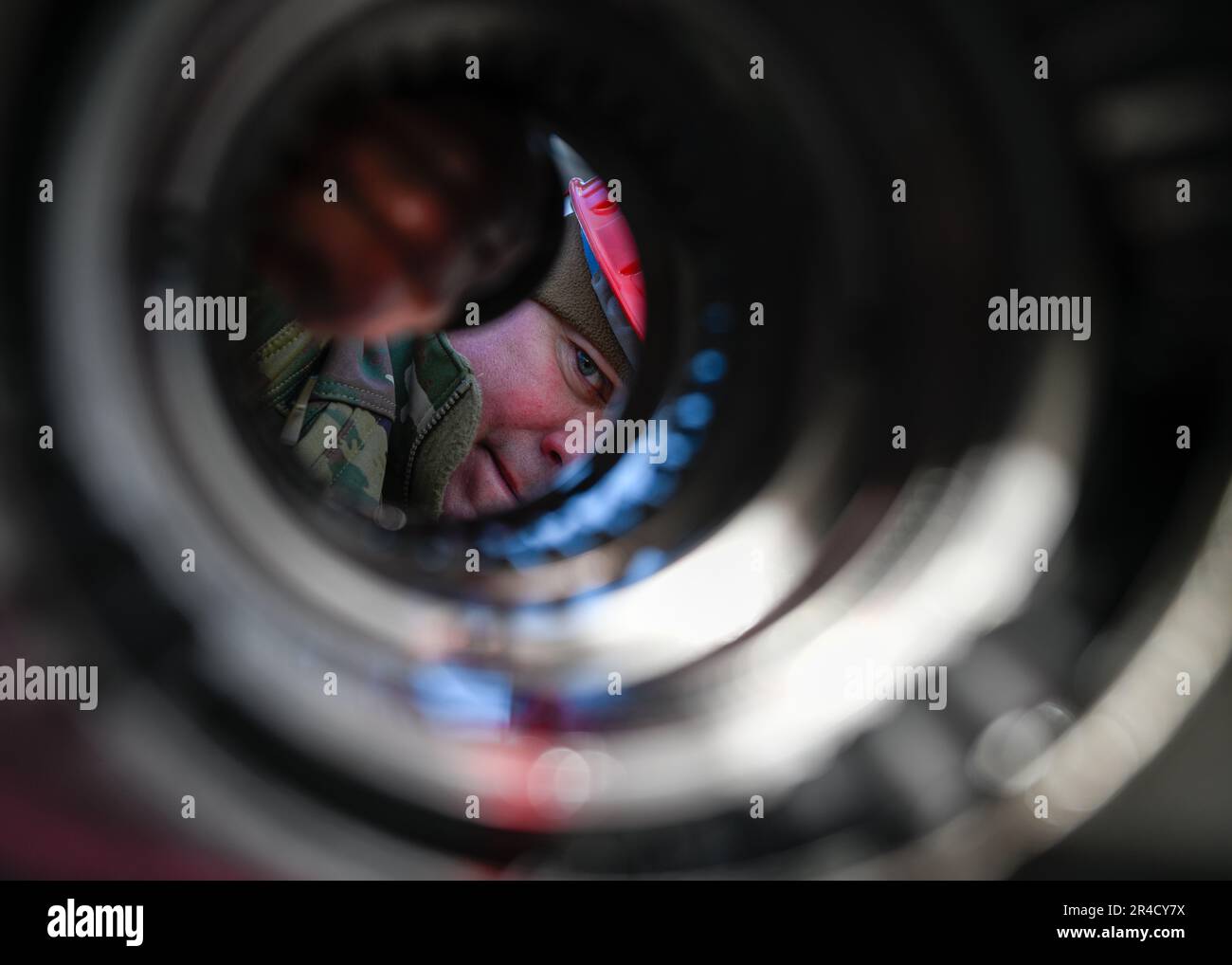 Tech. Sgt. Steven Lew, an aerospace propulsion technician assigned to ...