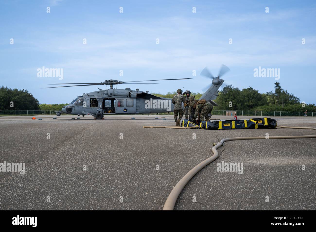NAVAL BASE GUAM, Santa Rita, Guam (Feb. 14, 2023) Navy Cargo Handling ...