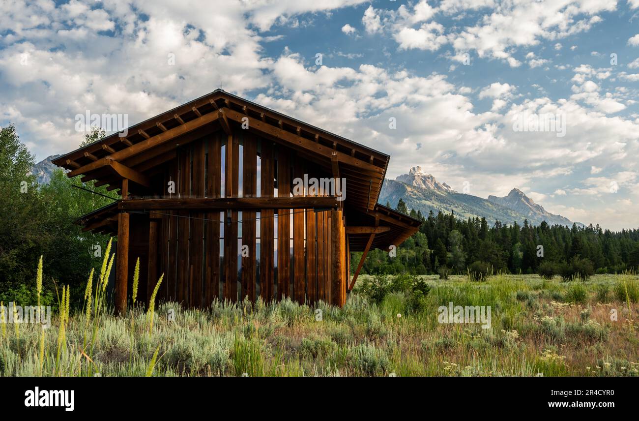 Grand Teton National Park, United States: July 24, 2022: Front Of The ...