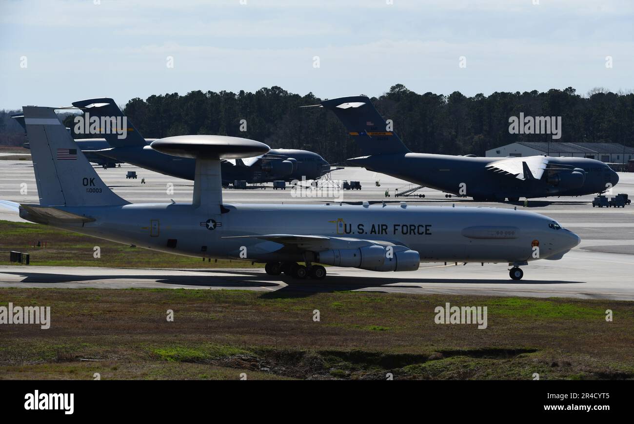 An E-3C Airborne Warning & Control System aircraft assigned to the ...