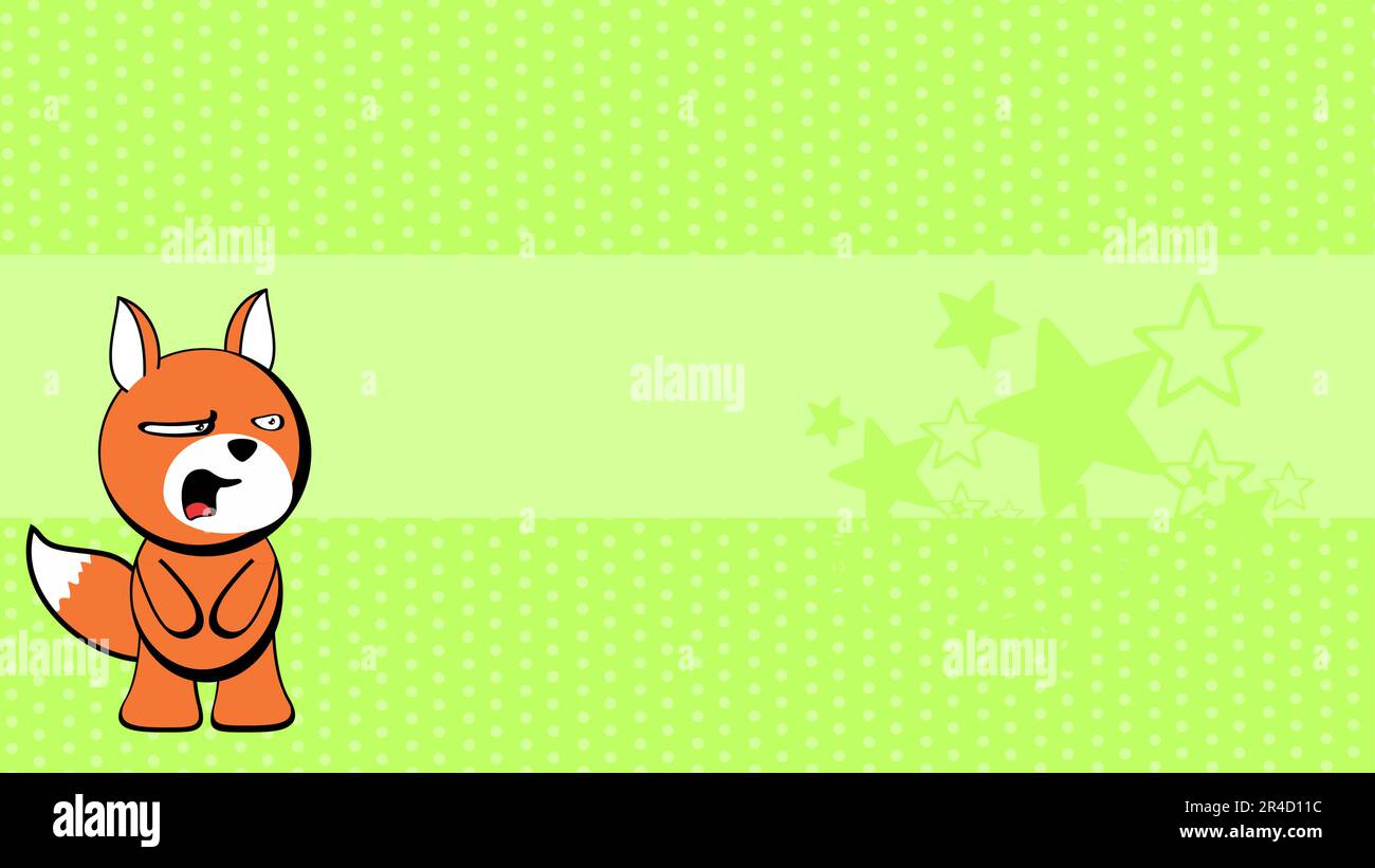 Chibi Fox Wallpaper