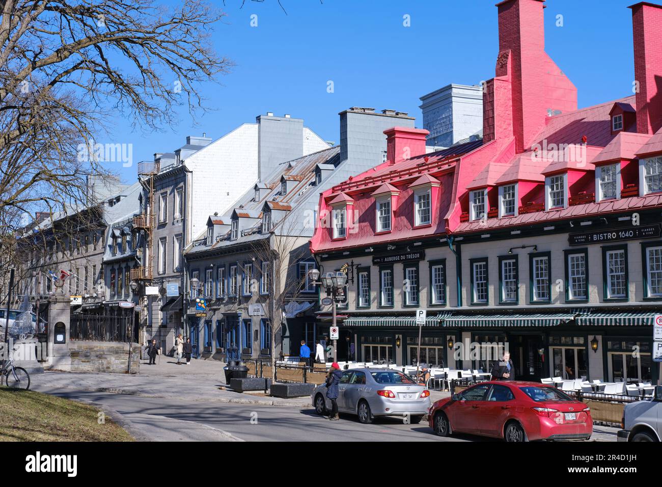 Rue de Buade, Quebec City, Canada Stock Photo - Alamy