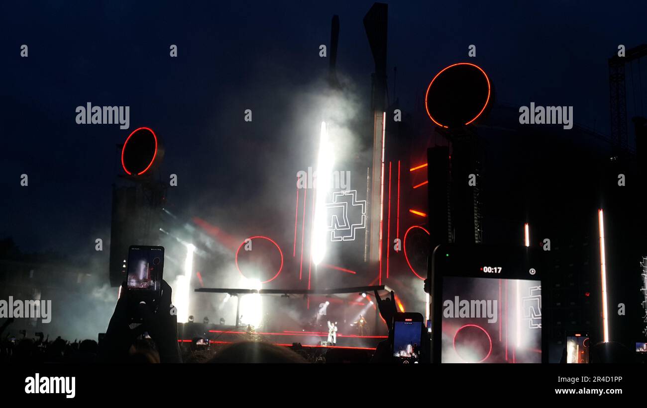 Rammstein concert hi-res stock photography and images - Alamy