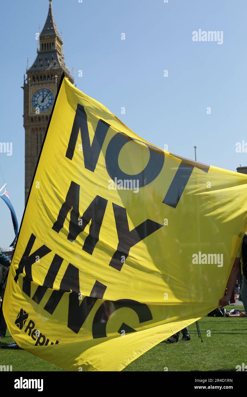 London, UK. 27 May 2023. 'Not My Bill' Protest. Activists from many ...