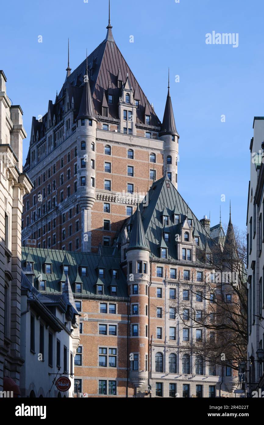 Chateau Frontenac, Quebec City, Canada Stock Photo - Alamy