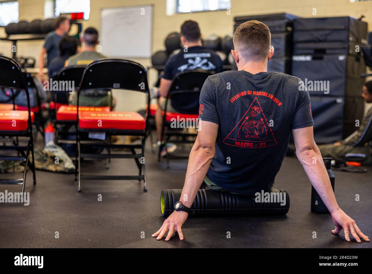 U.S. Marine Corps Sgt. Joseph Einhorn, an instructor with Marine ...