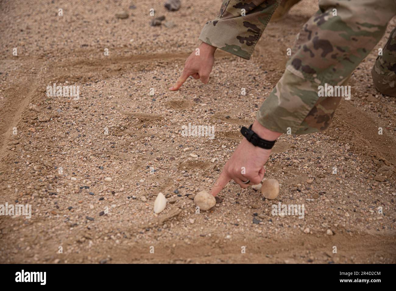 (Right) U.S. Army Sgt. 1st Class Kyle Sauer with the 2nd Battalion ...
