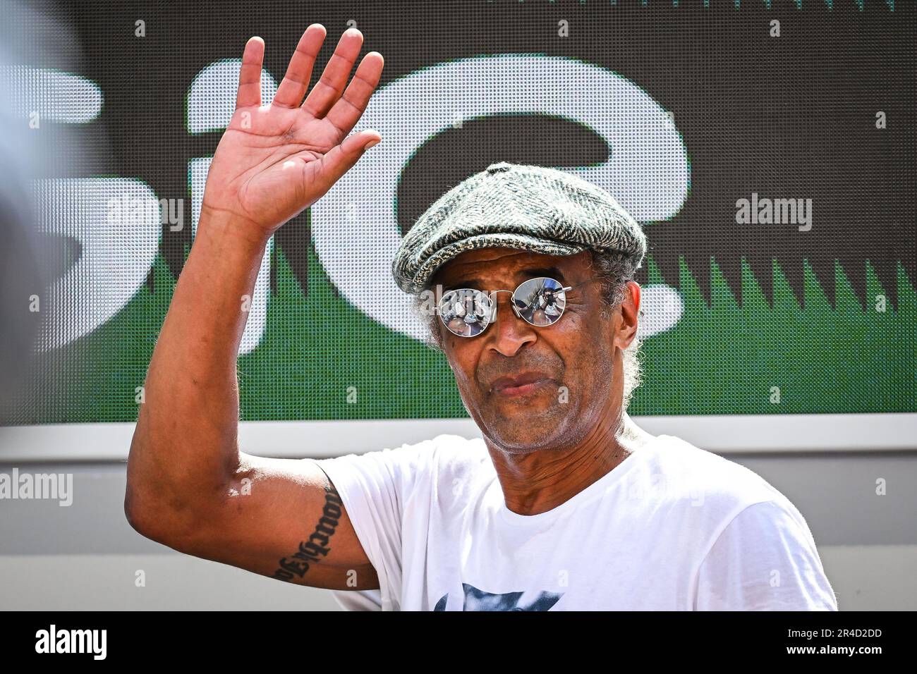 Paris, France, France. 27th May, 2023. French singer and former tennis ...