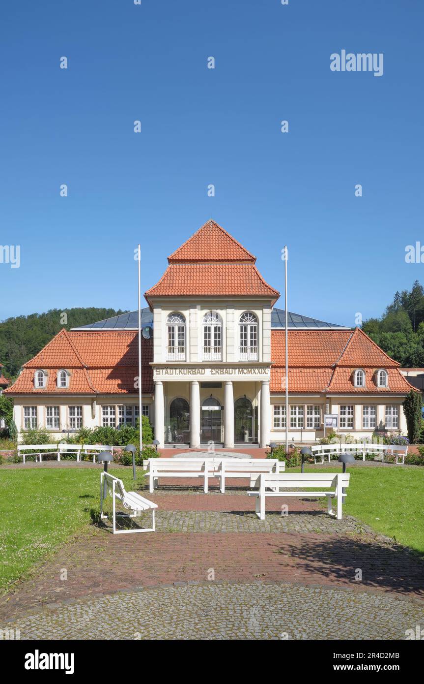 Municipal Spa in Health Resort of Bad Grund,Harz Mountains,lower Saxony ...