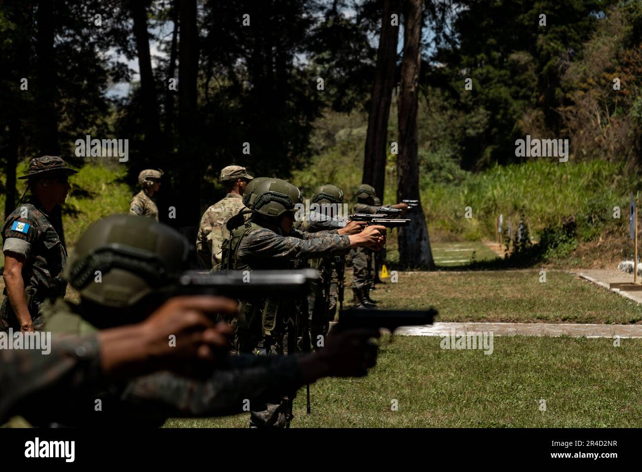 Soldiers assigned to the 7th Special Forces Group (Airborne) teach ...