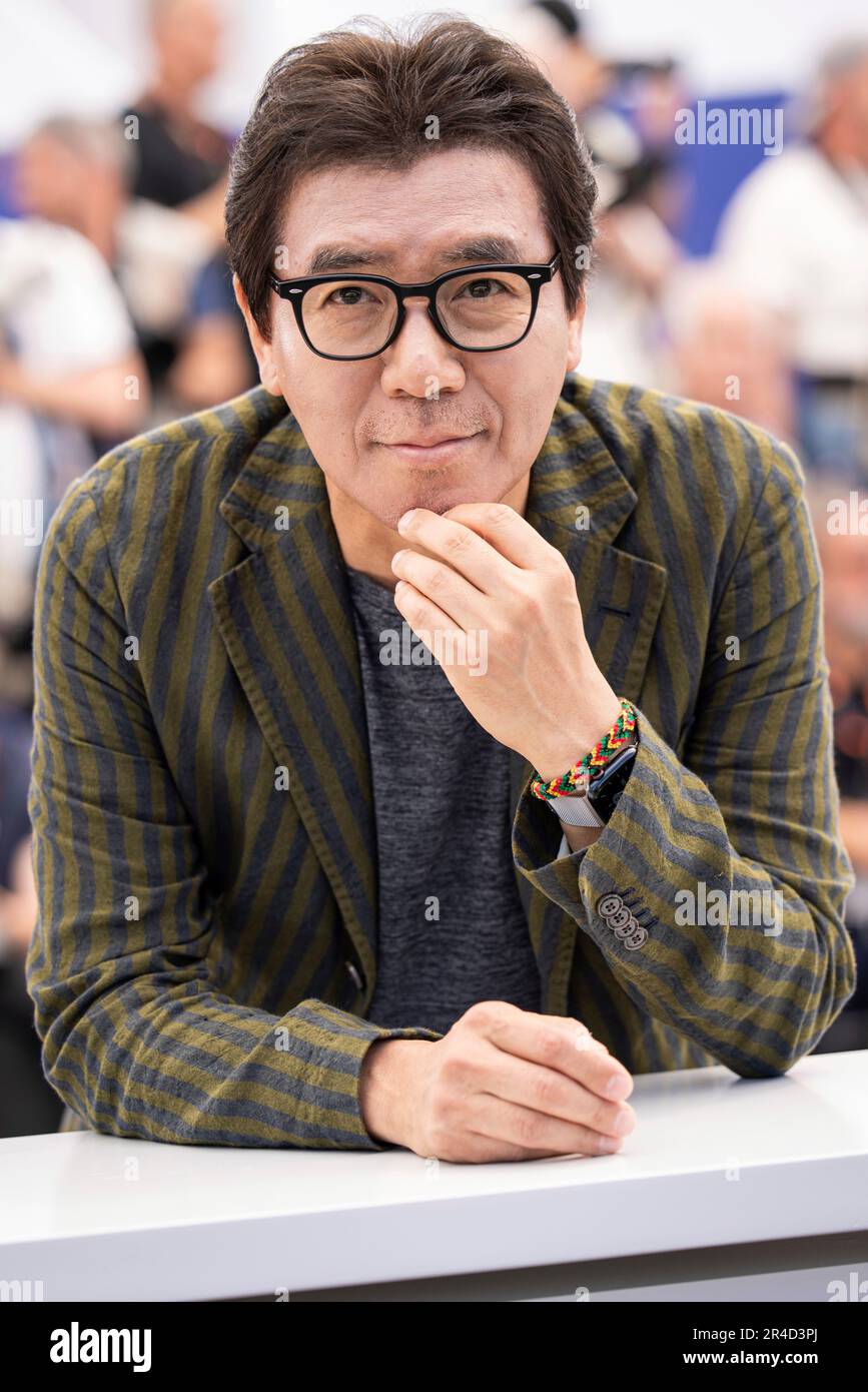 Director Kim Jee-woon poses for photographers at the photo call for the ...