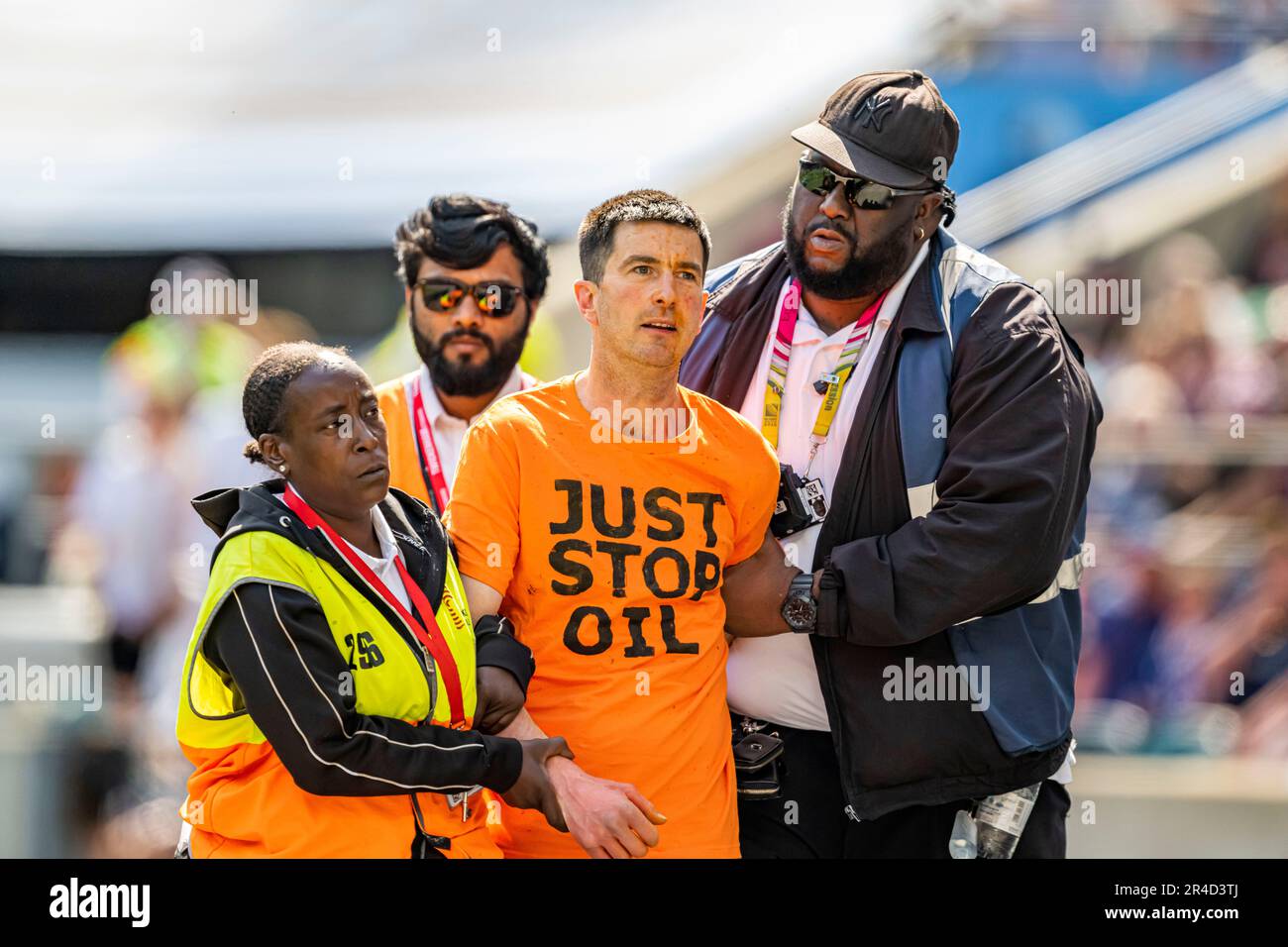 Just stop oil protest rugby hi-res stock photography and images - Alamy