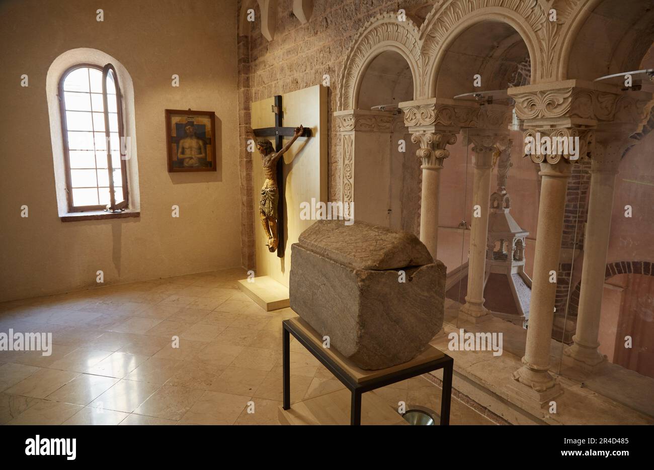 St. Tryphon's Cathedral in Kotor, known for its impressive museum of ...