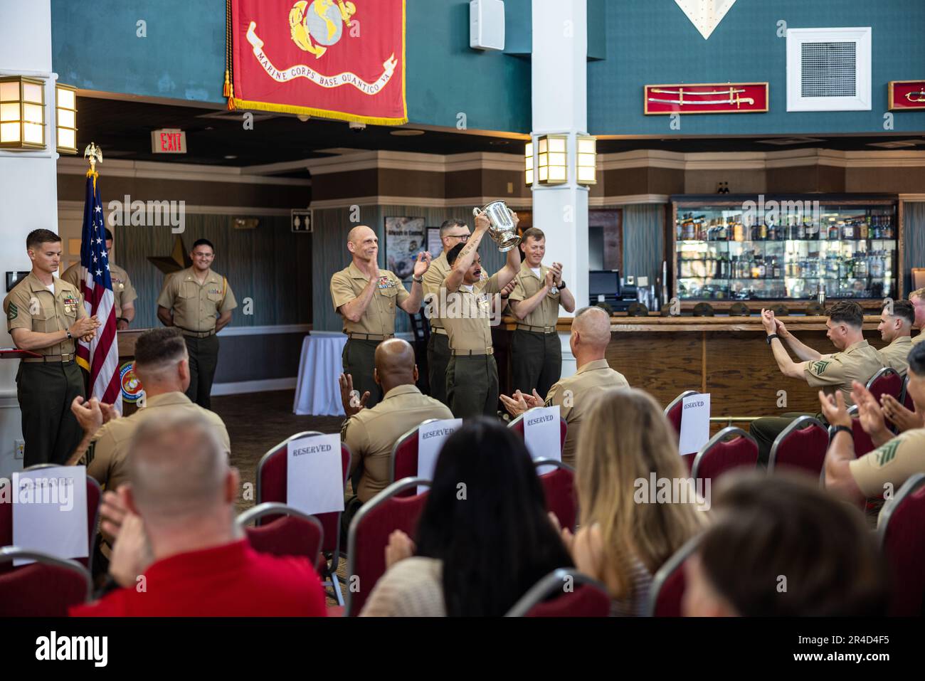 U.S. Marine Corps Staff Sgt. Robert Germanelo, a marksmanship ...