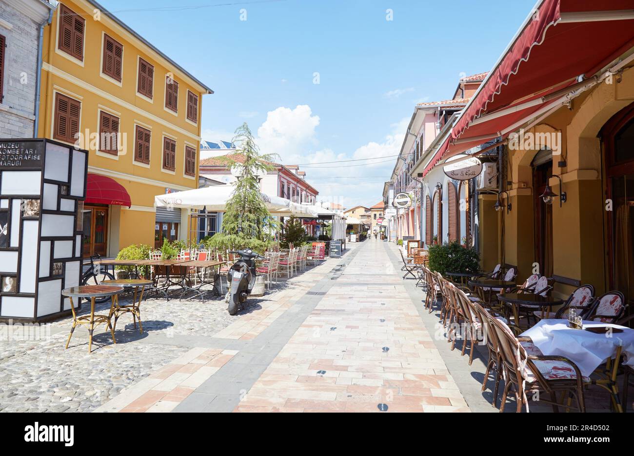 The charming city of Shkoder in northern Albania is known large ...