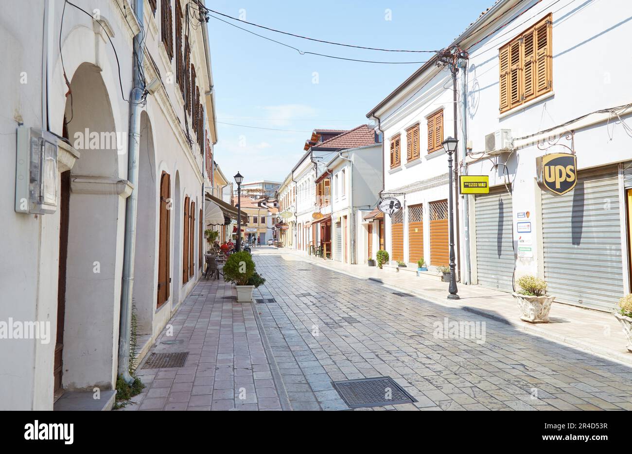 The charming city of Shkoder in northern Albania is known large ...