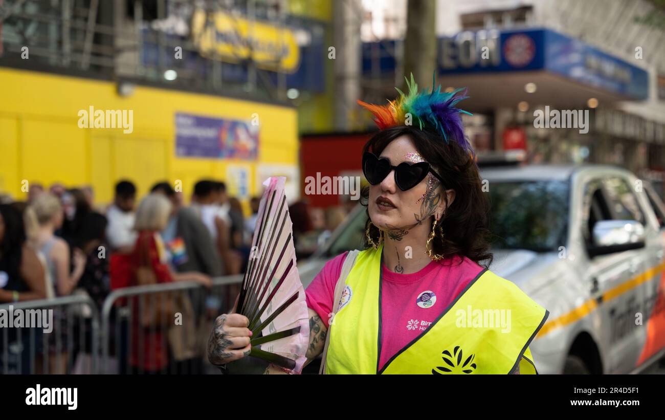 Birmingham, UK, 27th May 2023, Birmingham Pride 2023, Today marks the ...