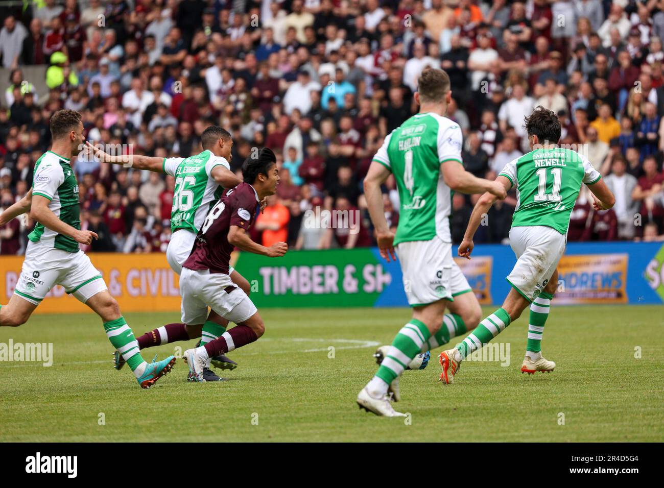 Hibs tynecastle hi-res stock photography and images - Alamy