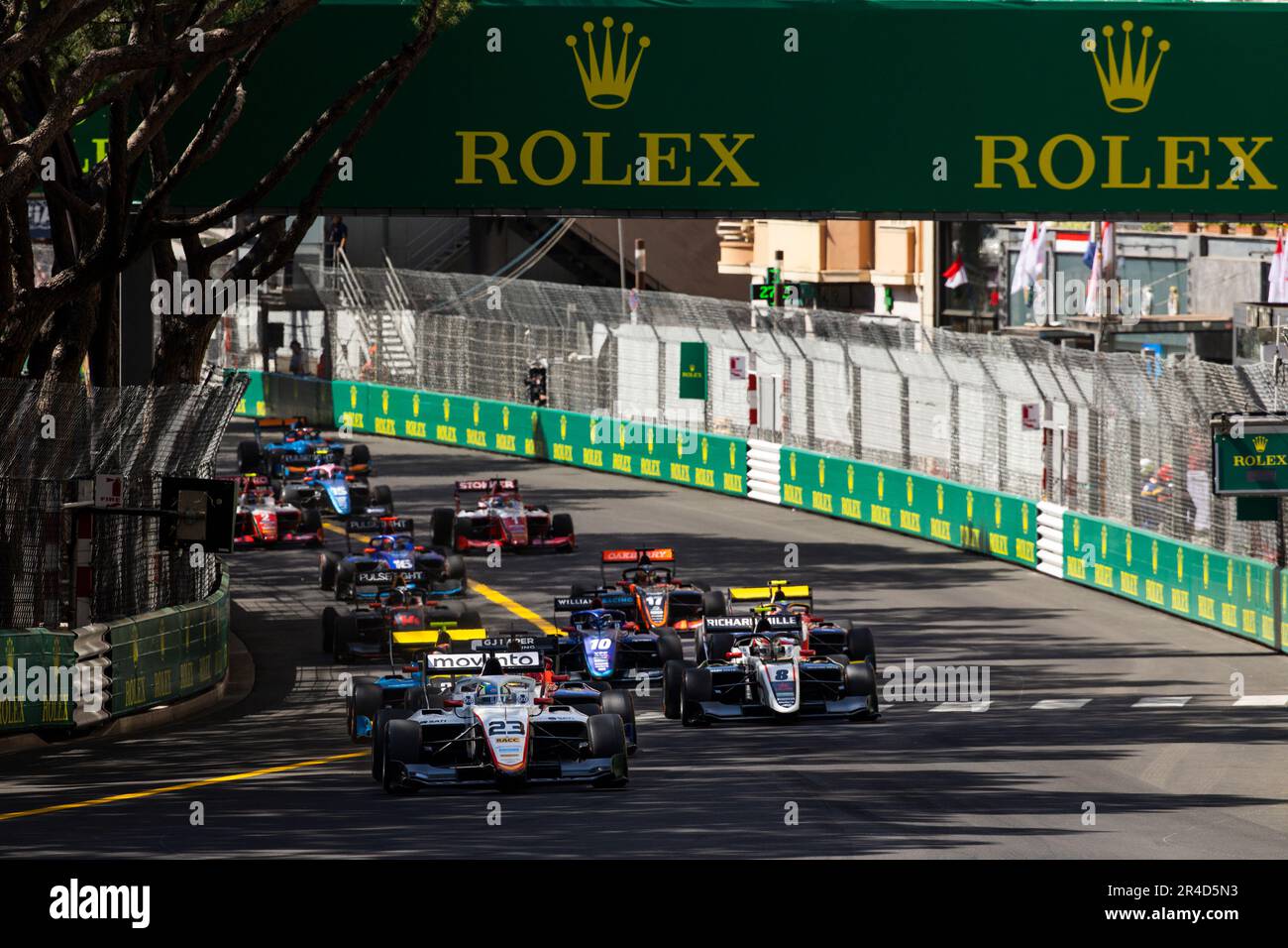 Start of the race, 23 MARTI Jose Maria (spa), Campos Racing, Dallara F3 ...