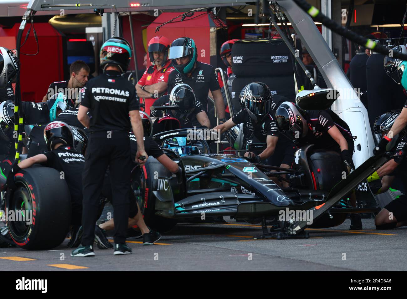 Monaco, Monte Carlo. 27th May, 2023. George Russell (GBR) Mercedes AMG ...