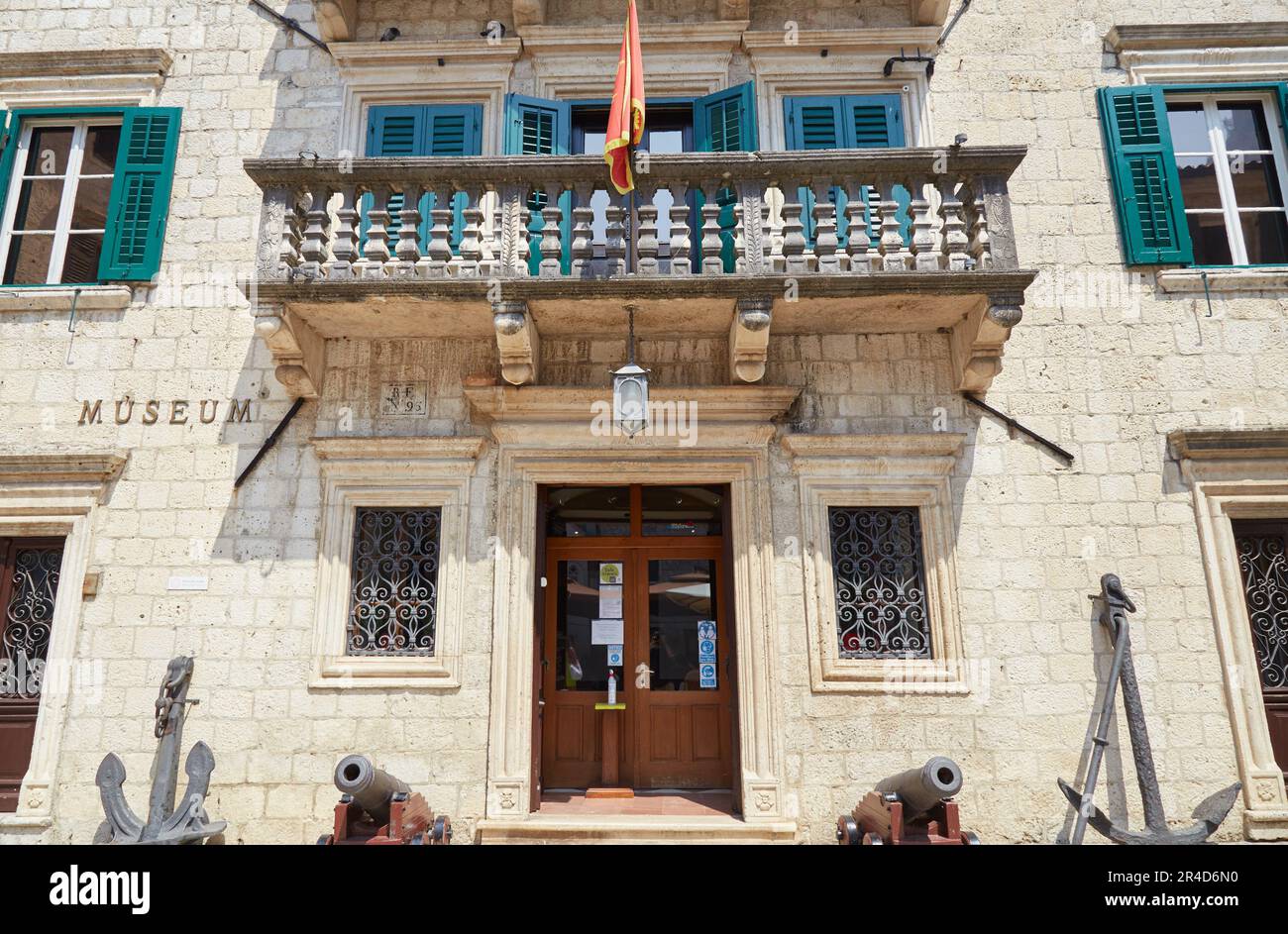 The popular Maritime Museum of Kotor, Montenegro, details the city's ...