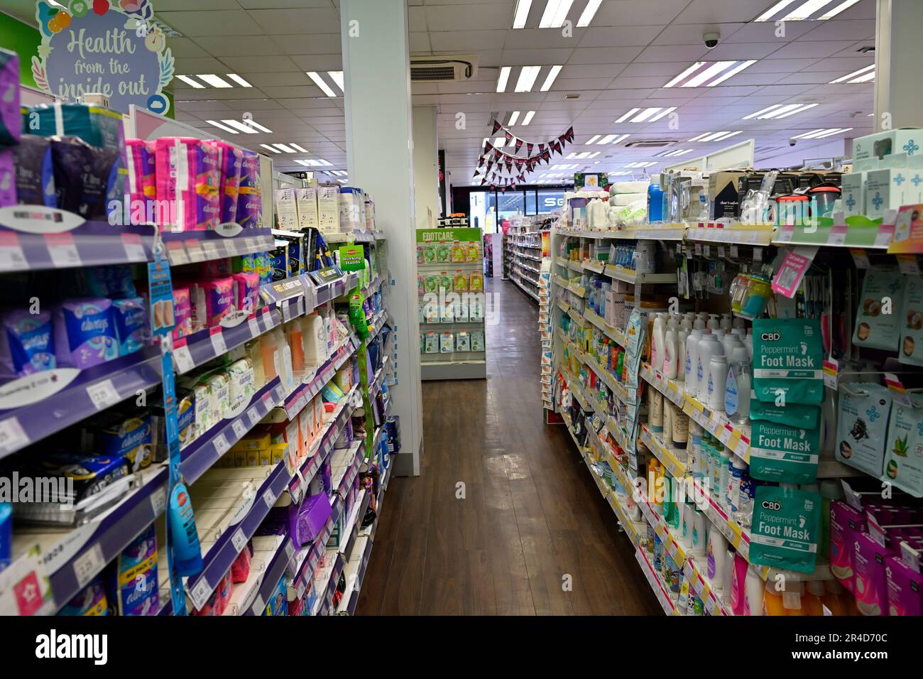 Inside a Superdrug store Stock Photo - Alamy