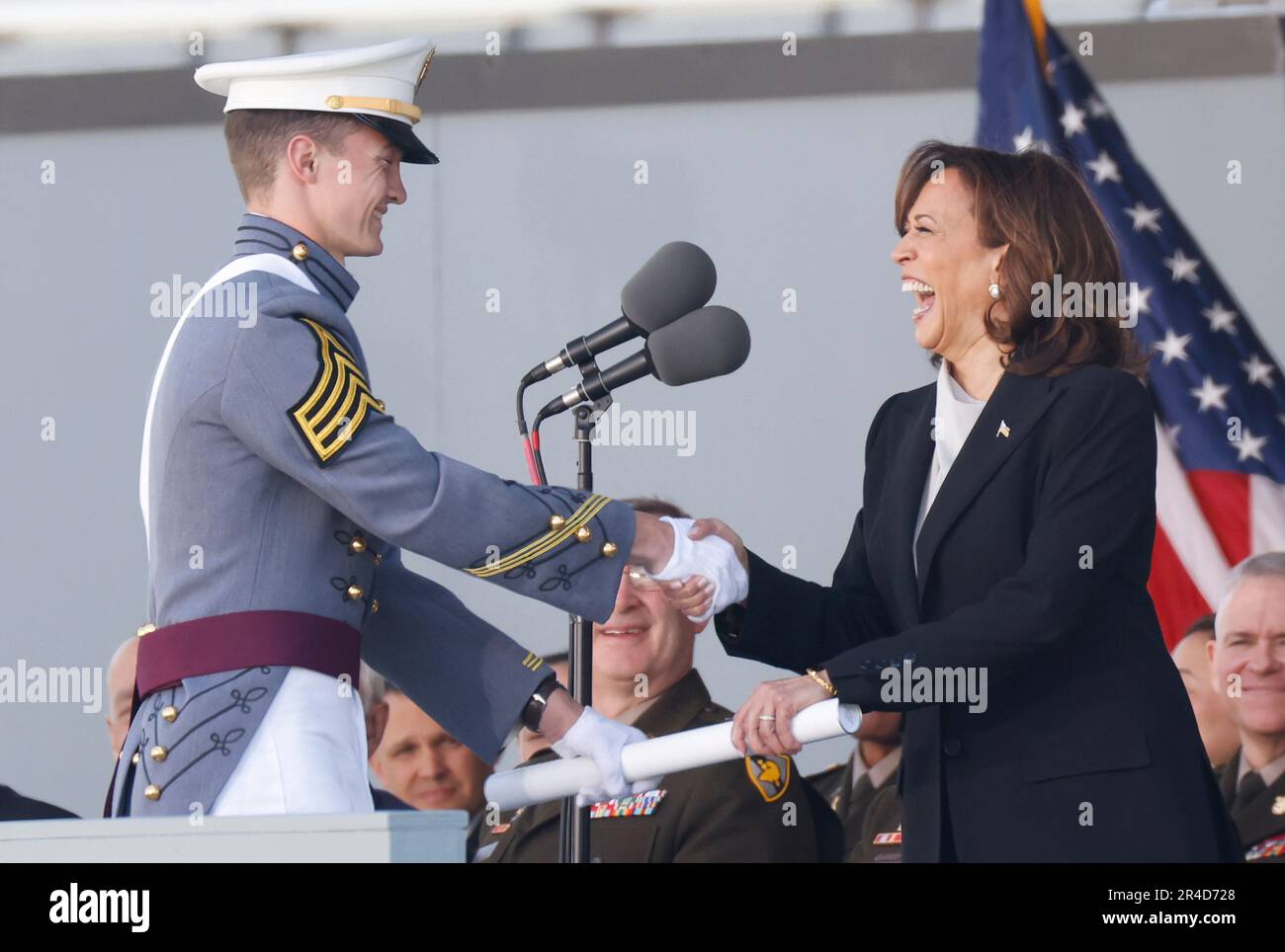 West Point, United States. 27th May, 2023. United States Vice President ...