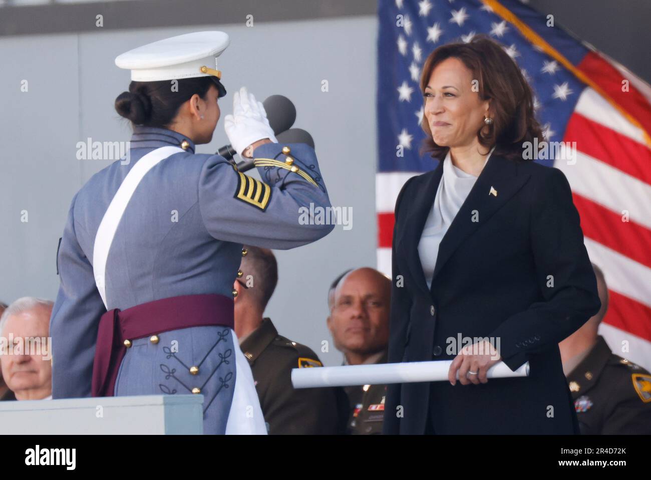 West Point, United States. 27th May, 2023. United States Vice President ...
