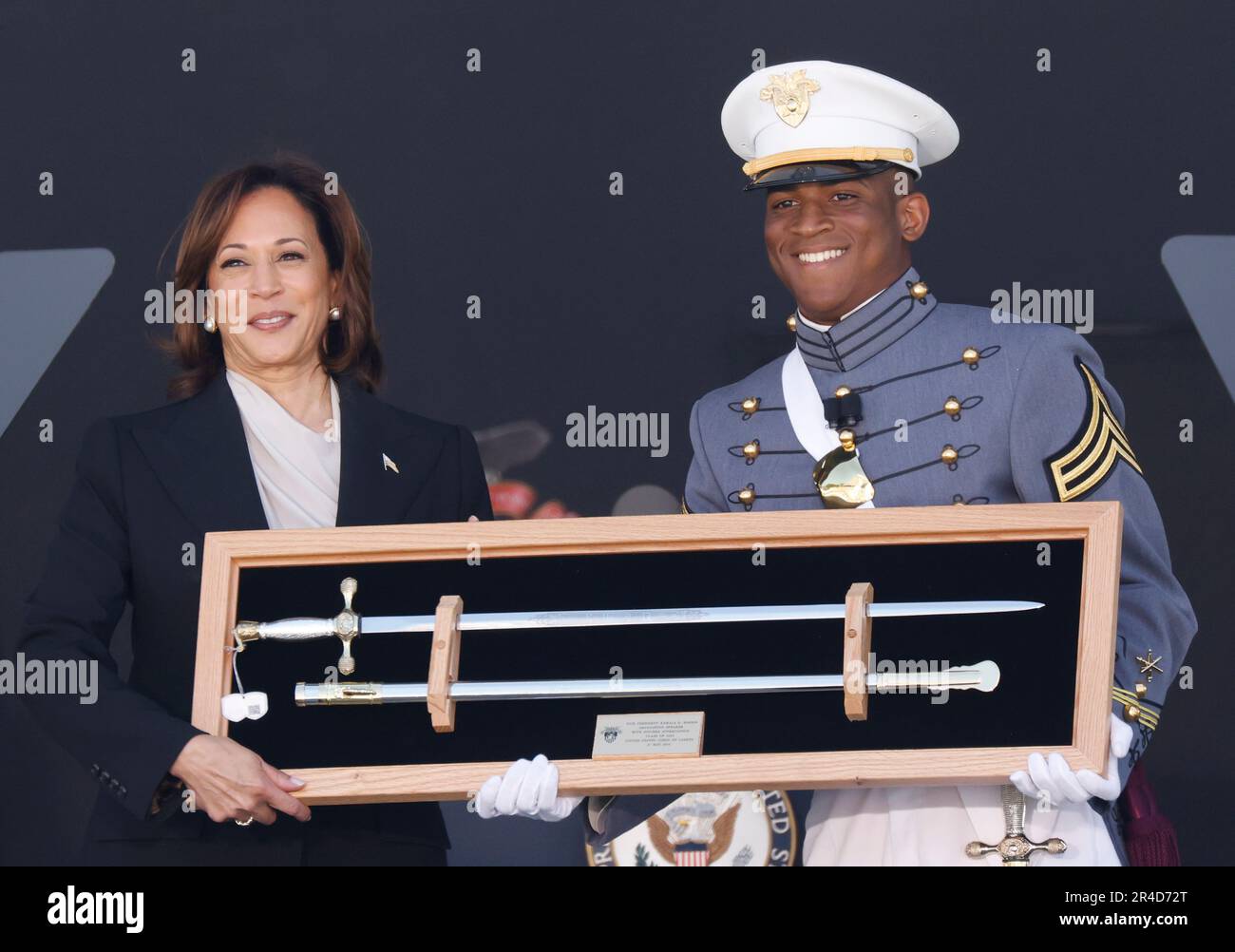 West Point, United States. 27th May, 2023. United States Vice President ...
