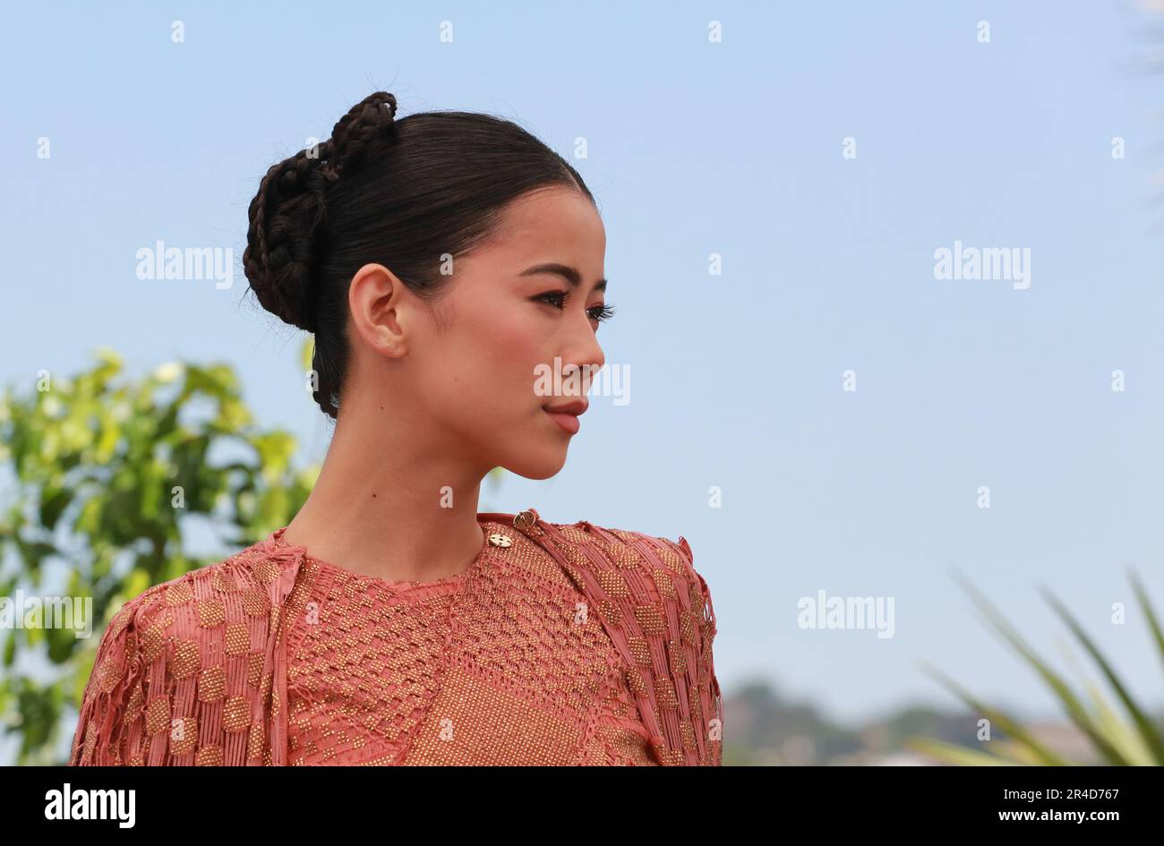 Cannes, France, 27th May, 2023. Leah Lewis at the photo call for the ...