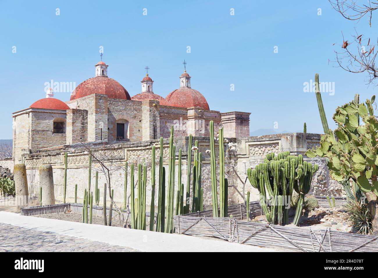 The unique ruins of Mitla, in Oaxaca, Mexico, was a Zapotec and Mixtec ...