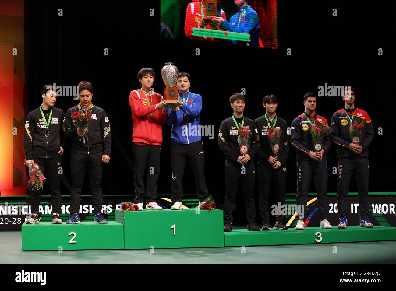 (L-R) South Korean Jang Woo-jin / Lim Joong-hoon, silver, China's Fan ...