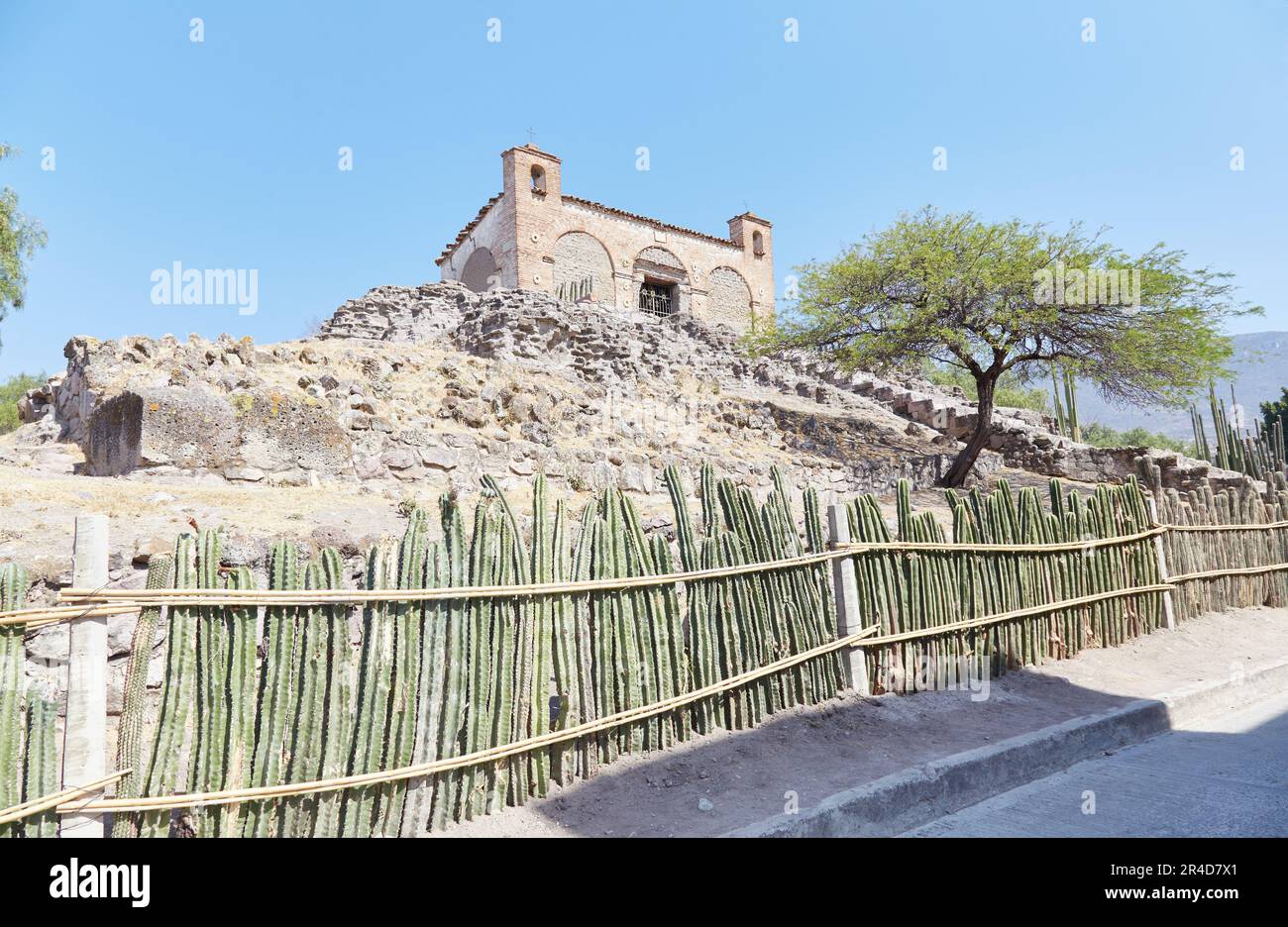 The unique ruins of Mitla, in Oaxaca, Mexico, was a Zapotec and Mixtec ...