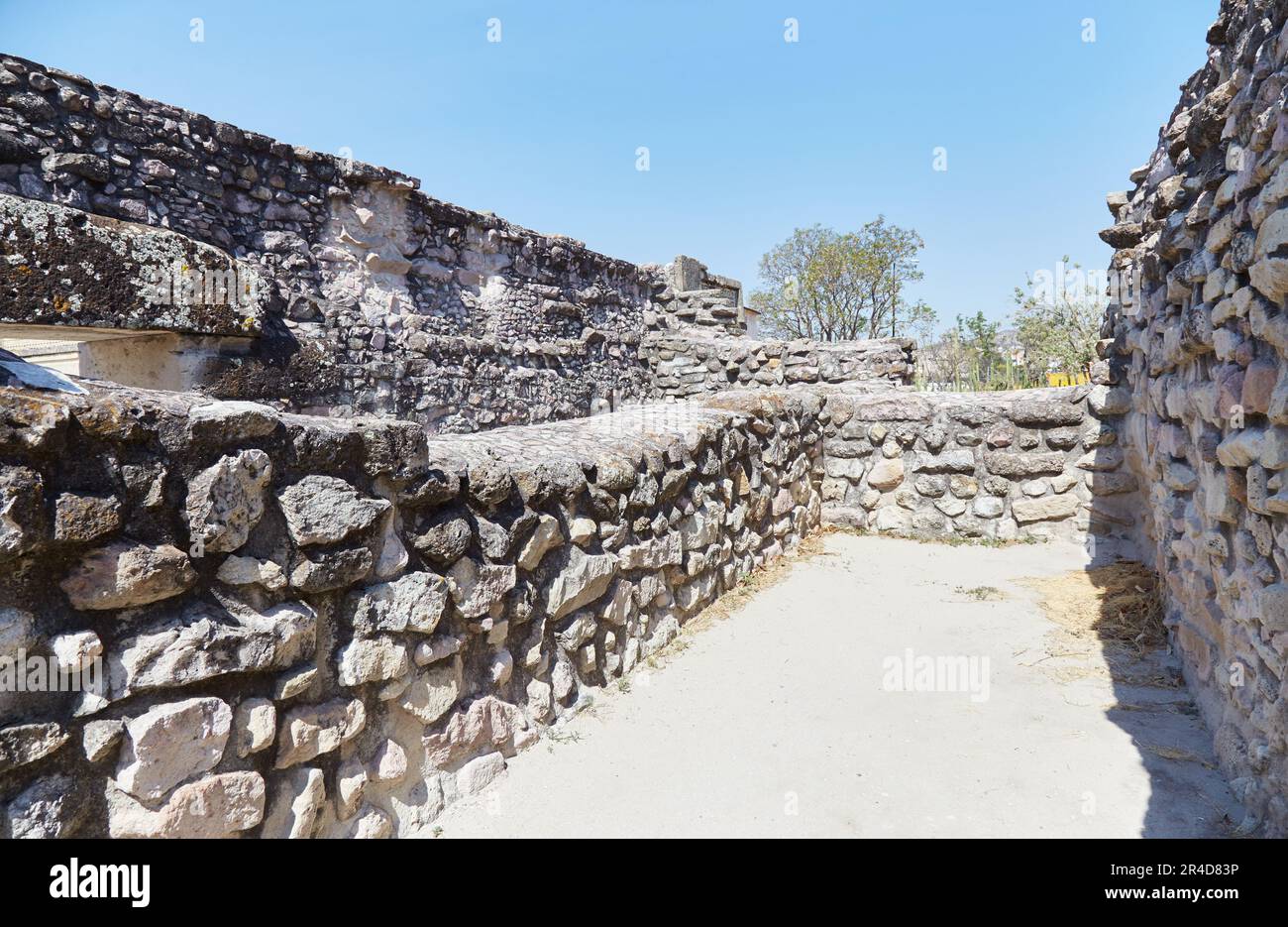 The unique ruins of Mitla, in Oaxaca, Mexico, was a Zapotec and Mixtec ...