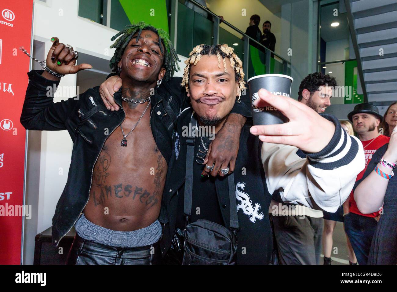 Heavy Music Awards, OVO Arena Wembley, UK. 26th May 2023. Deijuvhs and ...