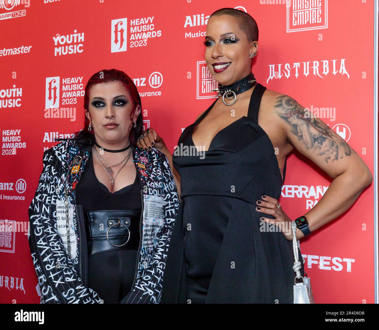 Heavy Music Awards, OVO Arena Wembley, UK. 26th May 2023. Yasmin Summan ...