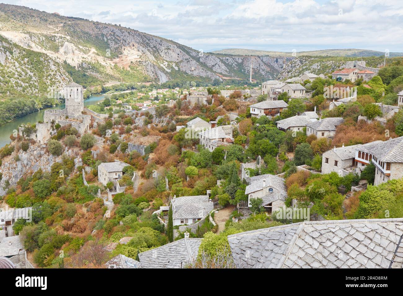 Pocitelj, located near Mostar, was taken by the Ottomans in the 15th ...