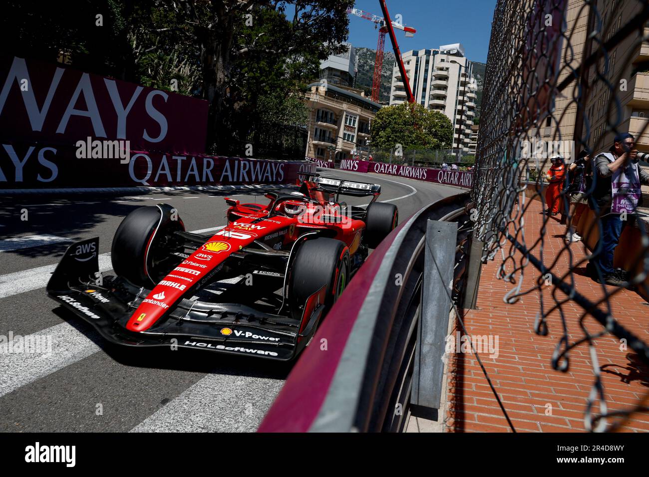 Monte-Carlo, Monaco. 27th May, 2023. #16 Charles Leclerc (MCO, Scuderia Ferrari), F1 Grand Prix ...
