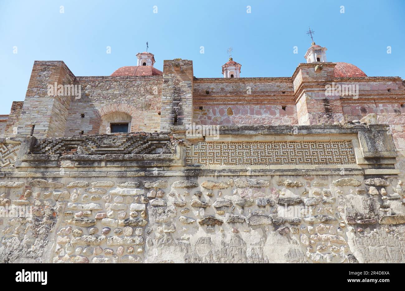 The unique ruins of Mitla, in Oaxaca, Mexico, was a Zapotec and Mixtec ...